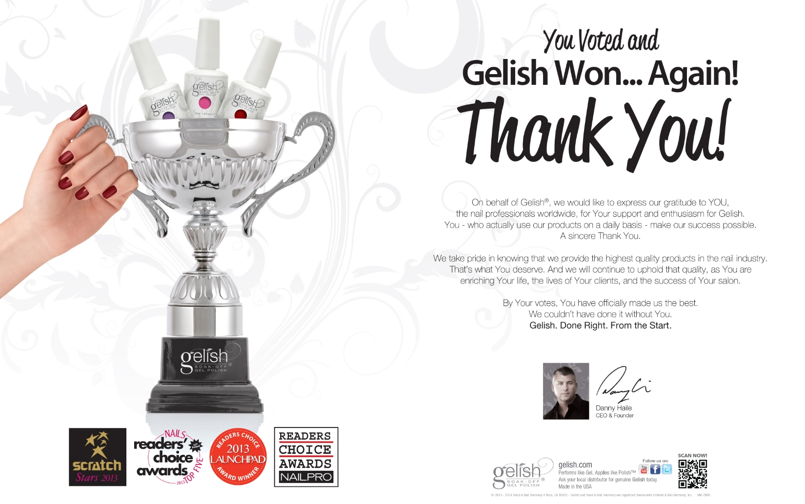 Happy Anniversary, Gelish!